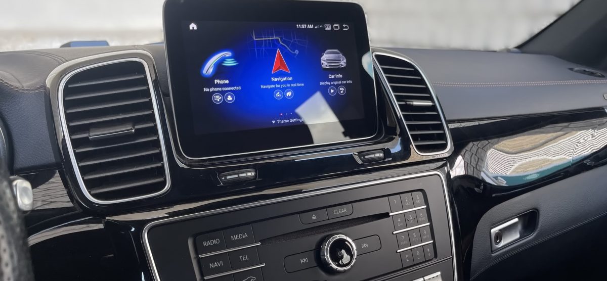 Mercedes-Benz GLE / GLS (2016-2019) W166/X166 Direct-Fit 9″ HD IPS ...