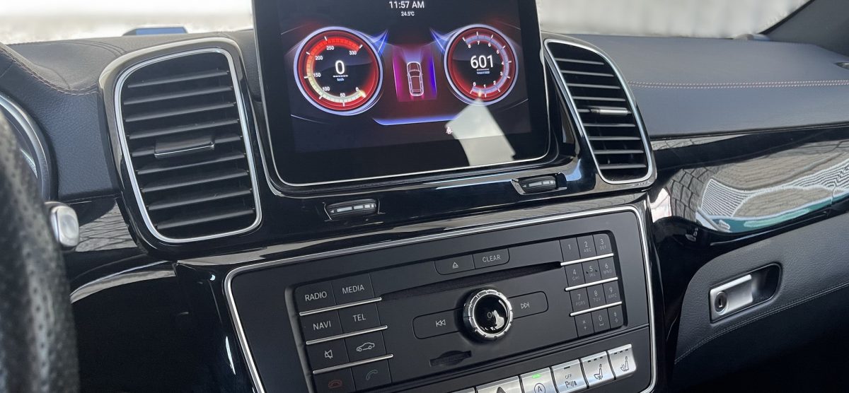 Mercedes-Benz GLE / GLS (2016-2019) W166/X166 Direct-Fit 9″ HD IPS ...