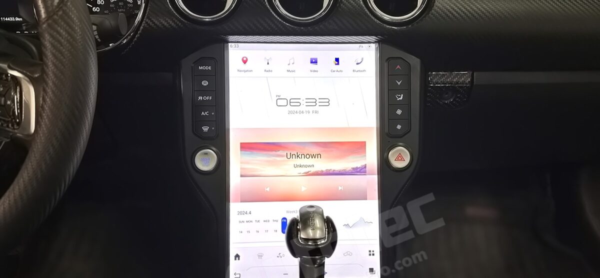 Ford Mustang (2015 – 2023) 14.4″ IPS QHD 2K Touch-Screen Android ...