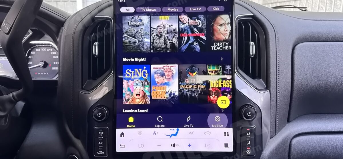 Chevrolet Silverado / GMC Sierra (2019 – 2025) 15.6″ IPS QHD 2K Touch ...