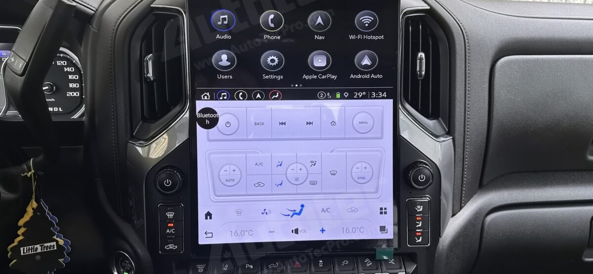 Chevrolet Silverado / GMC Sierra (2019 – 2025) 15.6″ IPS QHD 2K Touch ...