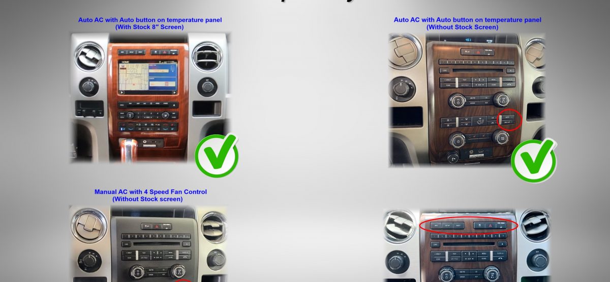 Ford F150 (2009 – 2014) 12.1″ PX6 IPS HD Touch-Screen Android ...