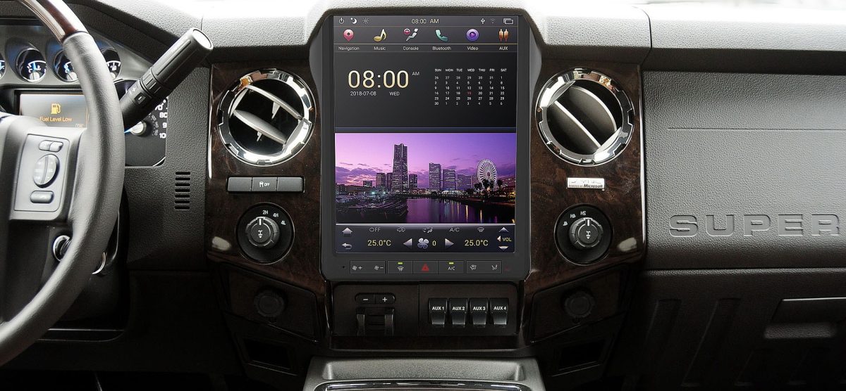 Ford F250 F350 F450 (2013 – 2016) 12.1″ PX6 IPS HD Touch-Screen ...