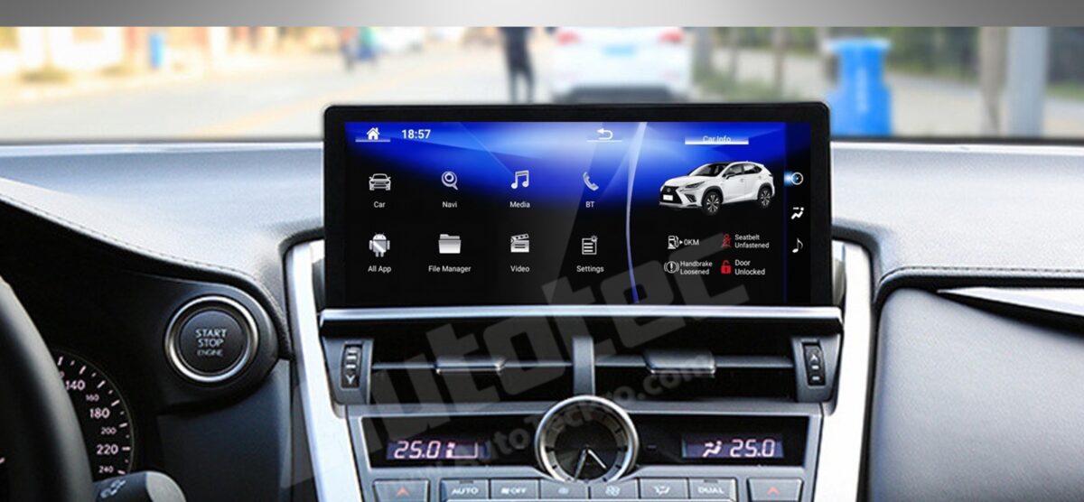 Lexus NX ( 2017- 2021 ) 10.25″ HD Touch-Screen Navigation ...