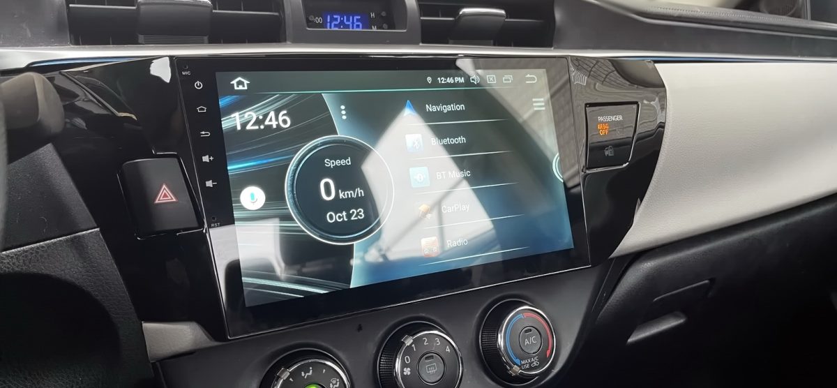 Toyota Corolla (2014 – 2016) 10.1″ HD Touch-Screen Android Navigation ...