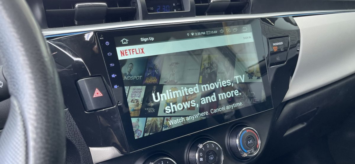 Toyota Corolla (2014 – 2016) 10.1″ HD Touch-Screen Android Navigation ...