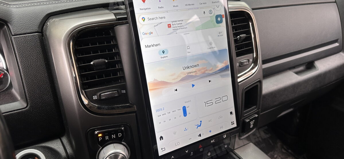 Dodge RAM (2013 – 2018) 14.4″ IPS QHD 2K Touch-Screen Android ...