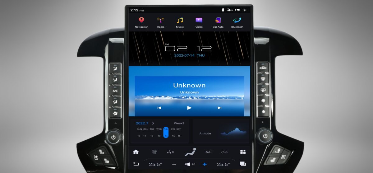 Chevrolet Silverado / GMC Sierra (2014 – 2019) 15.6″ IPS QHD 2K Touch ...